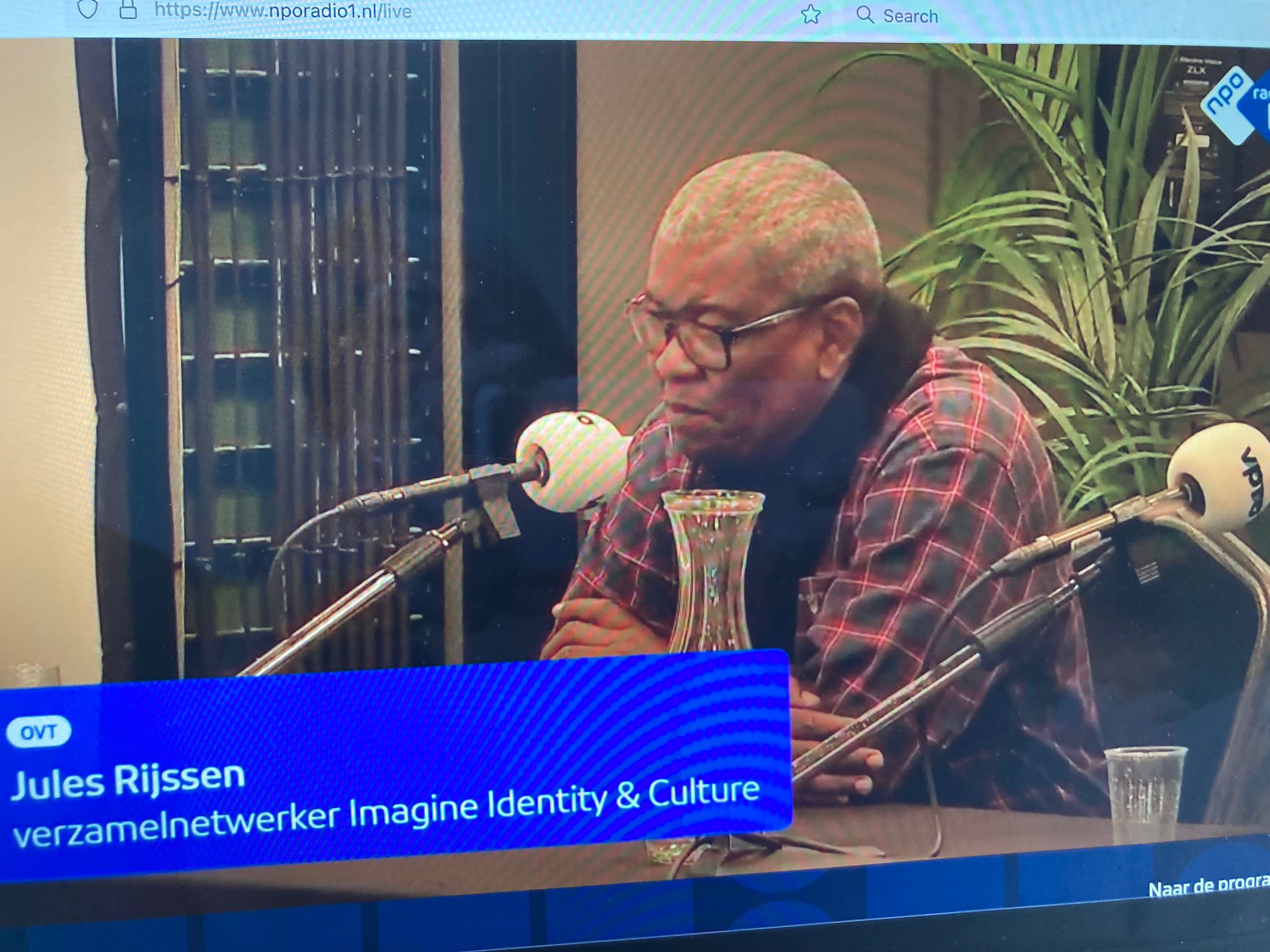 Jules Rijssen over de Bijlmervliegramp bij VPRO's OVT live - Imagine IC